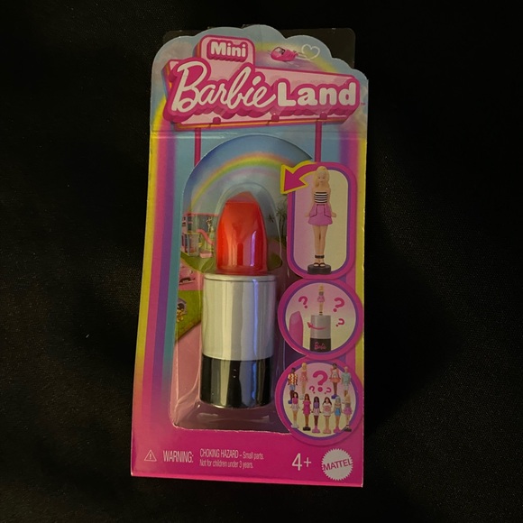 Mattel | Toys | Mini Barbie Land Lipstick Reveal Set Of 2 | Poshmark